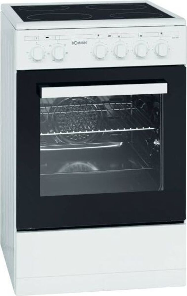 Bomann® Backofen 50cm mit Herd | Elektroherd freistehend 50