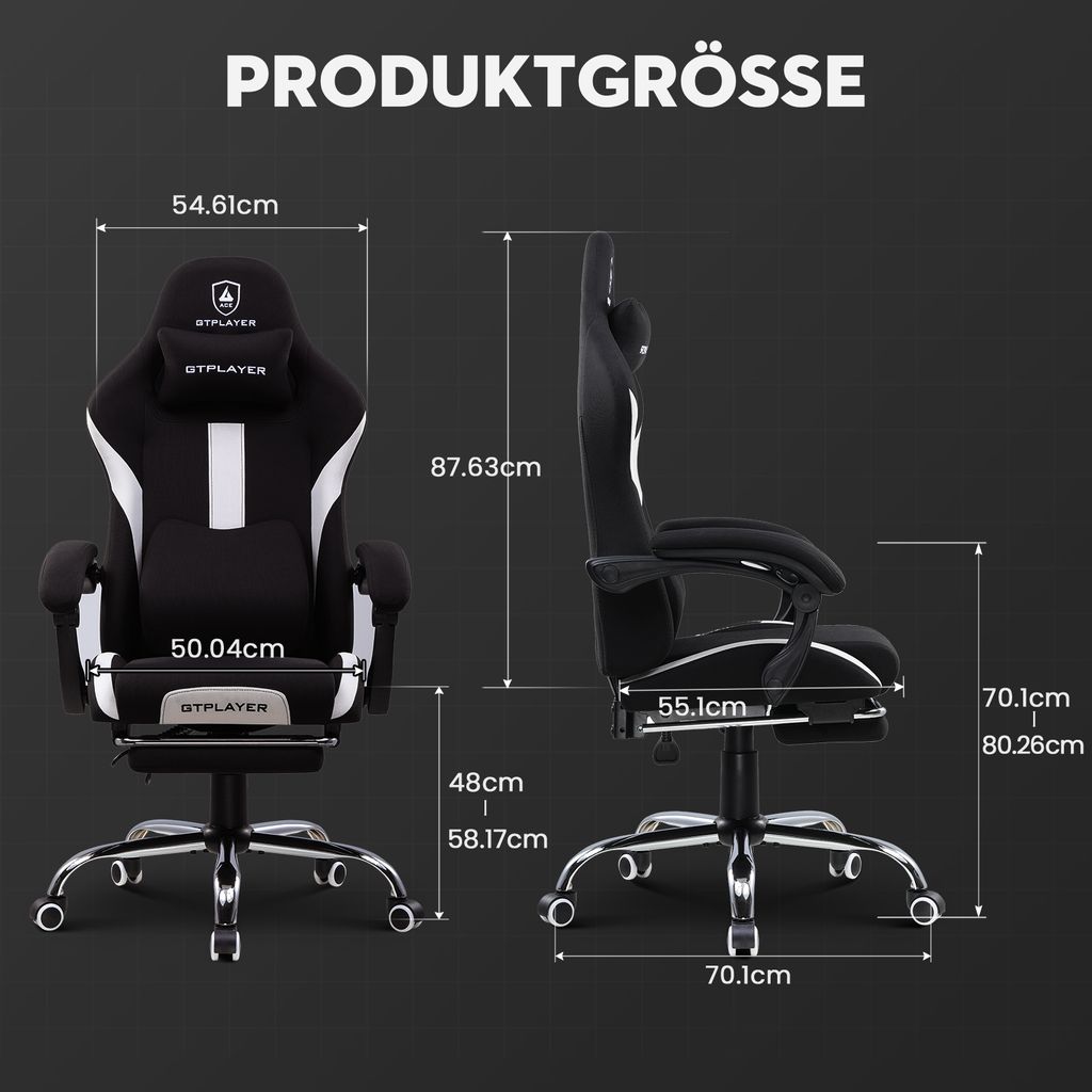 Verwunderlich Gaming Stuhl Action Ebenbild
