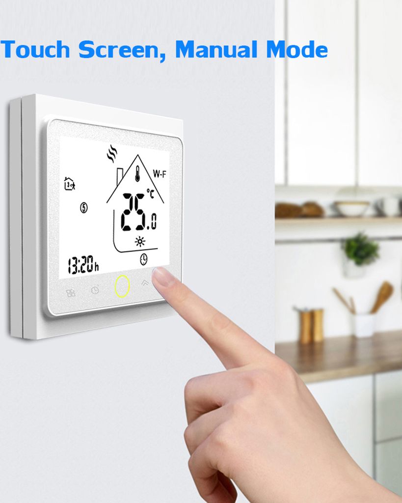 10X WiFi Tuya ZigBee3.0 WiFi termostat | Kaufland.cz