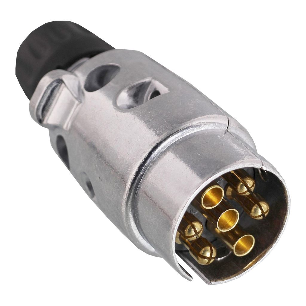 7-poliger Anhänger-Stecker Metall 12V | Kaufland.de