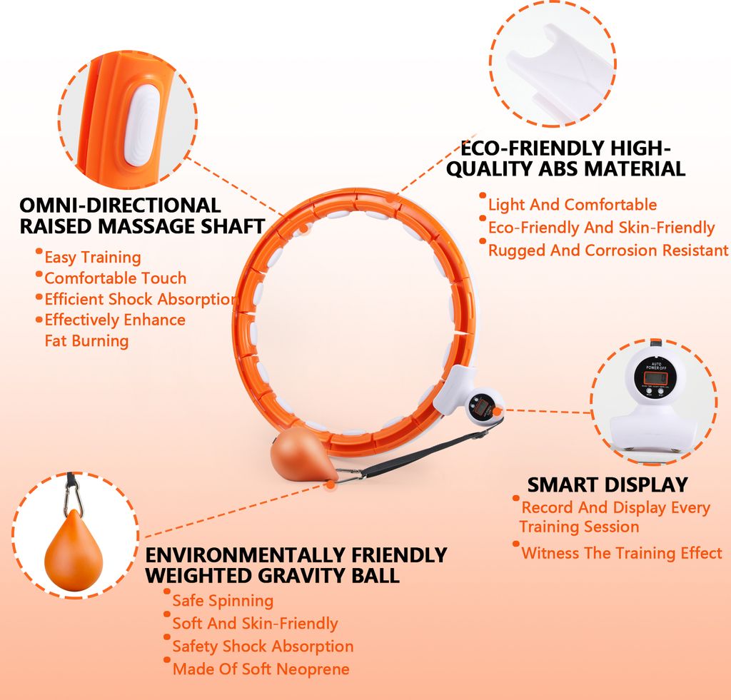 Adult Smart Hula Hoop mit 16 einstellbaren | Kaufland.de