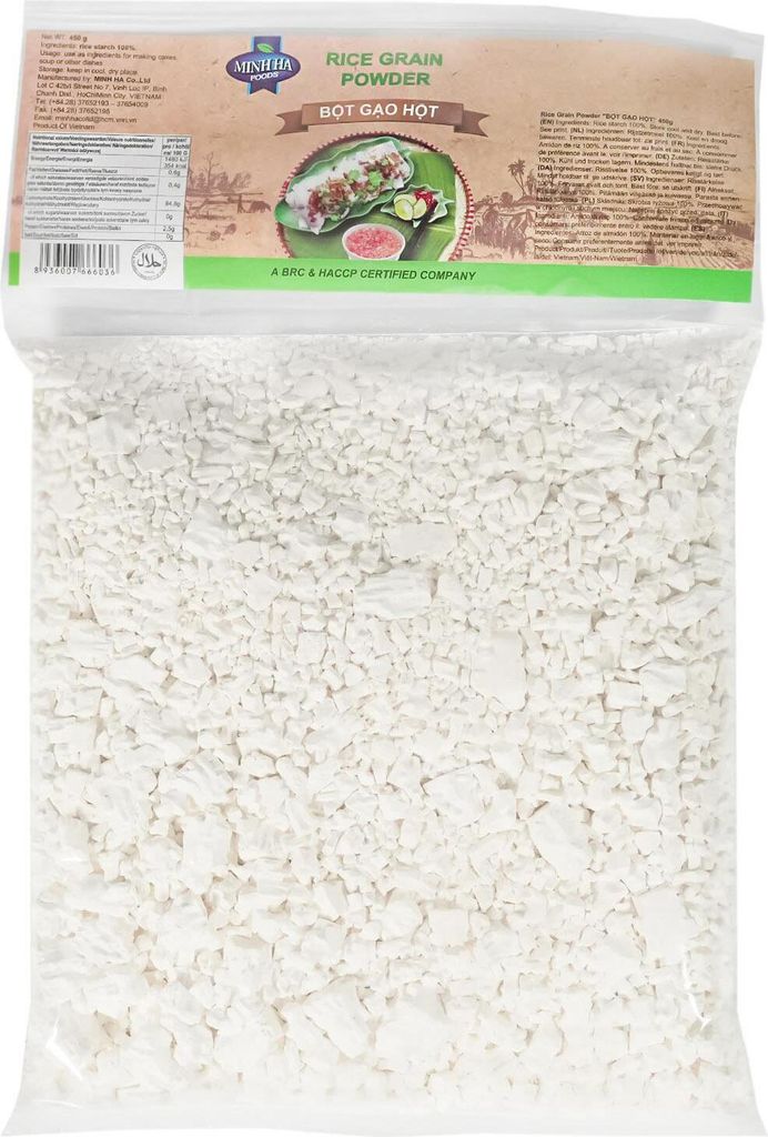 Minh Ha Bot Gao Hot Reisstärke grob 450g Mehle