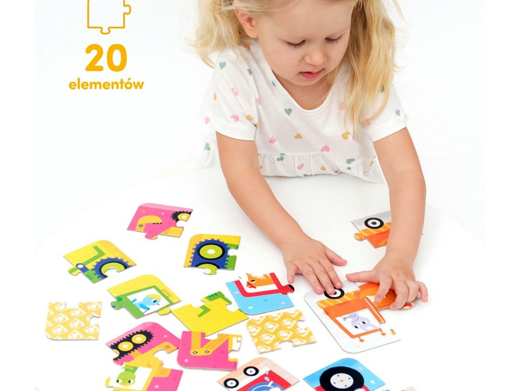 CZUCZU Puzzle Dopravní prostředky 5x4 dílků | Kaufland.sk