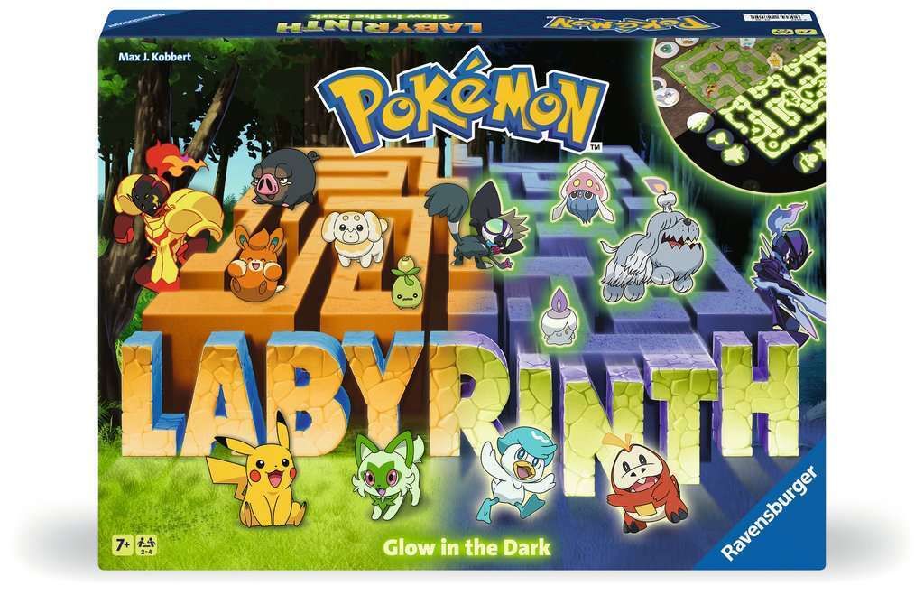 Pokémon Labyrint svietiaci v tme | Kaufland.sk
