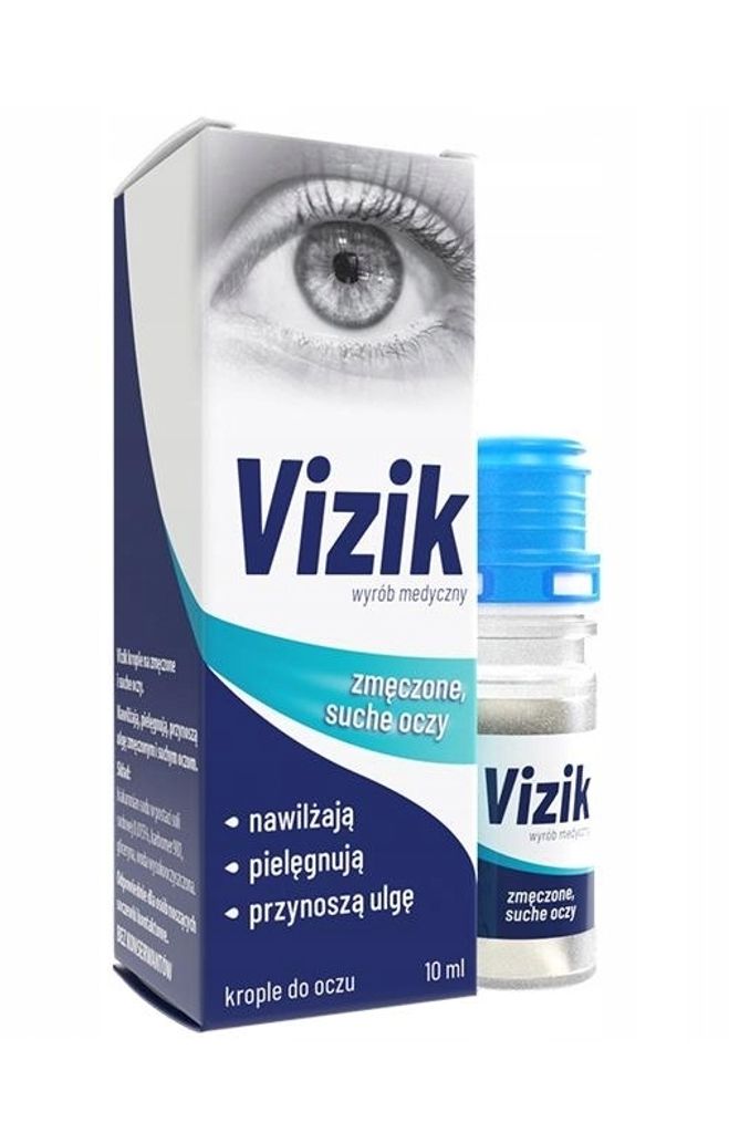 Vizik, Krople na zmęczone i suche oczy, krople do oczu, 10