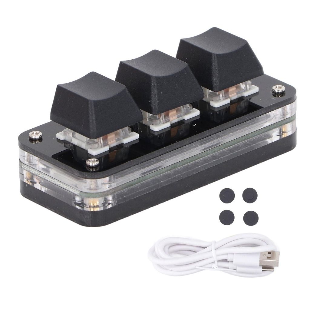 3tlačítková mini klávesnice, průmyslová USB klávesnice,