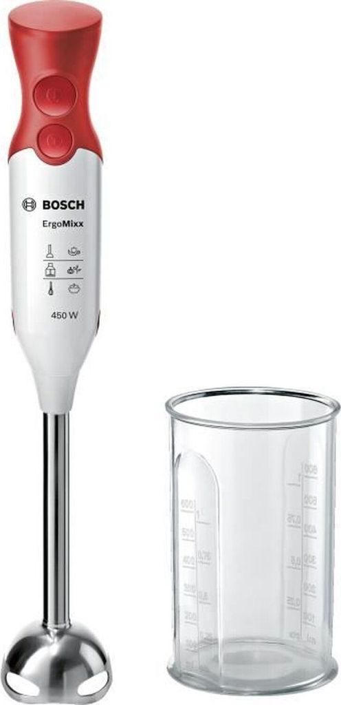 Bosch MSM64110 mixér Ponorný mixér 450 W Červený, Bílý