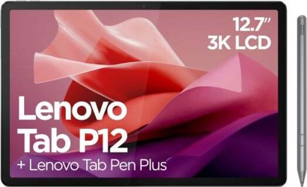 Lenovo Tab P12 12.7" 3K LCD 8/256GB Gris | Kaufland.de