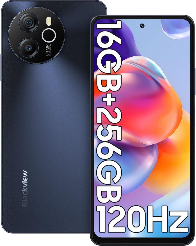 Blackview Shark 8 Smartphone Handy Ohne Vertrag 16GB+256GB