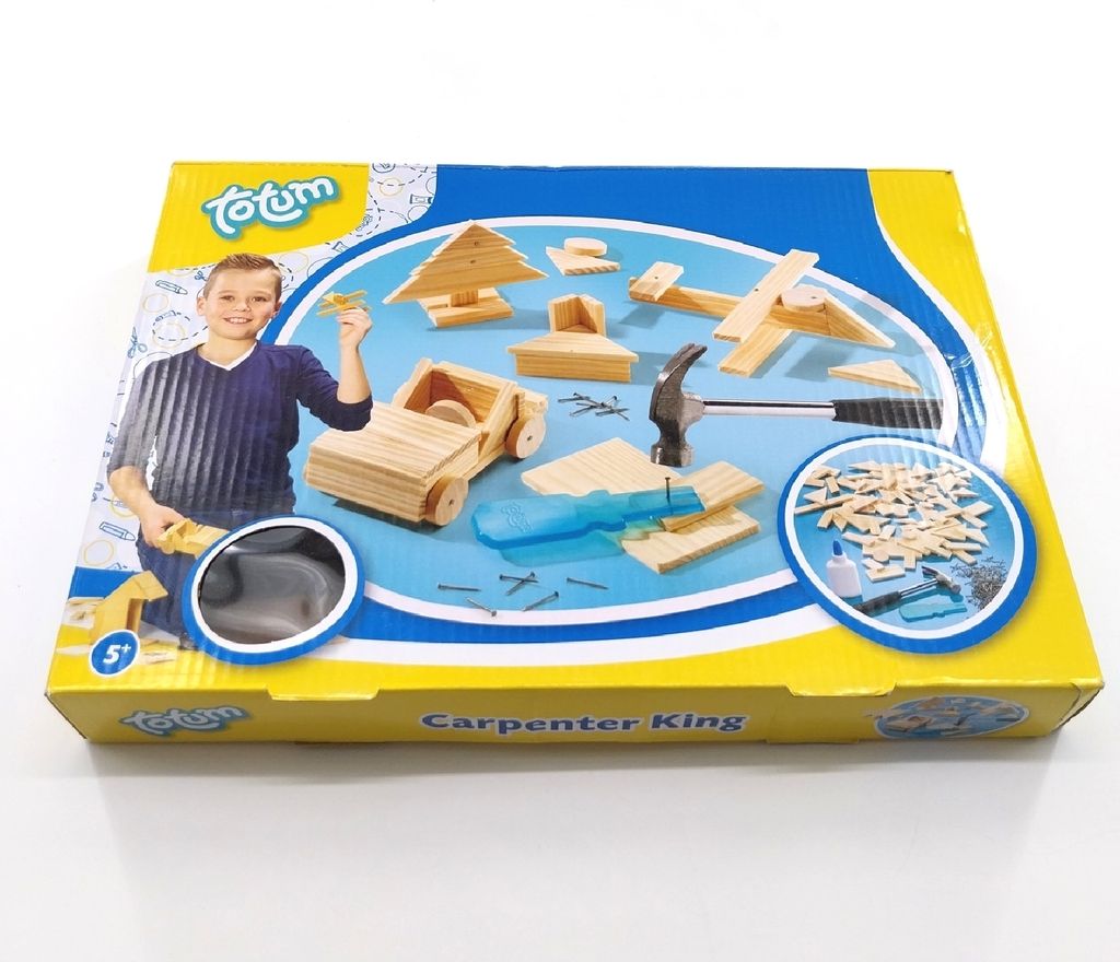 Totum Carpenter King - sada dřeva a kladiva | Kaufland.cz