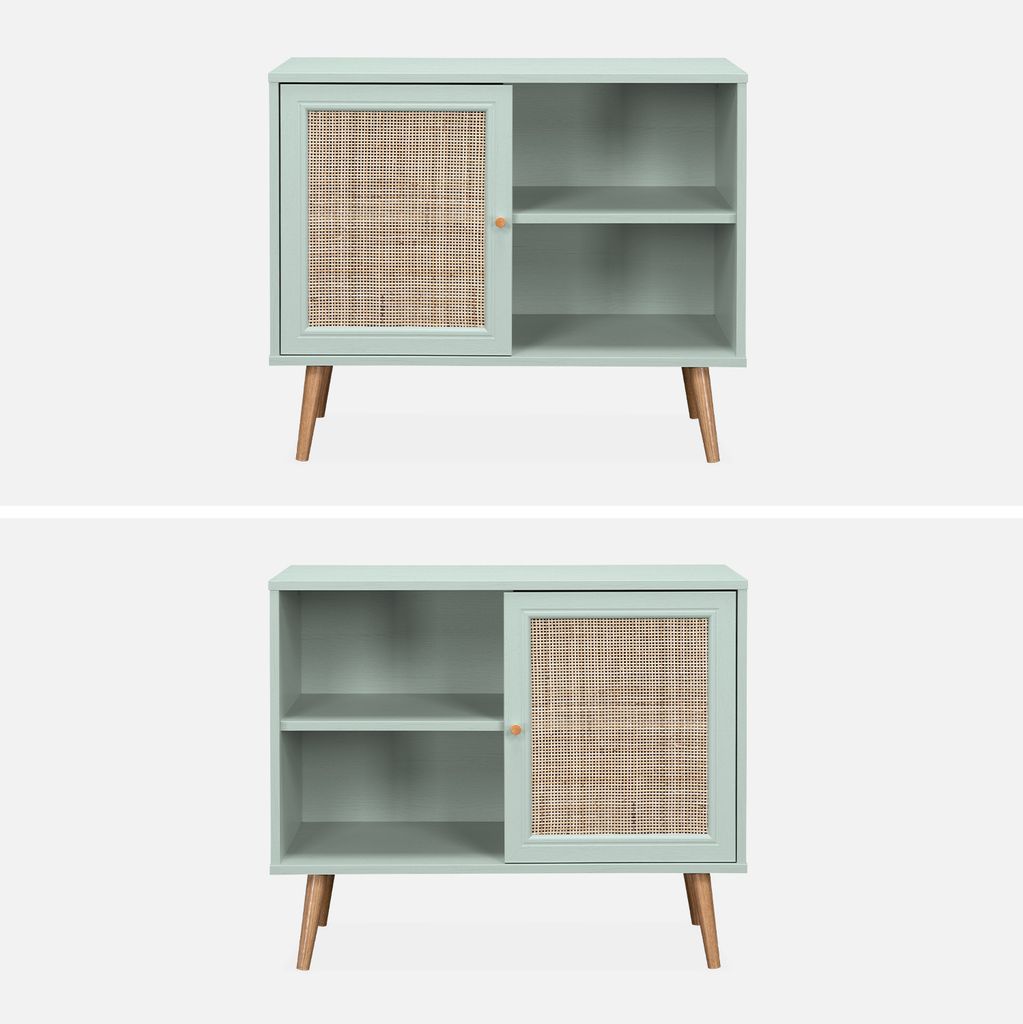 sweeek - Sideboard mit Rattangeflecht 80 x 39 | Kaufland.de