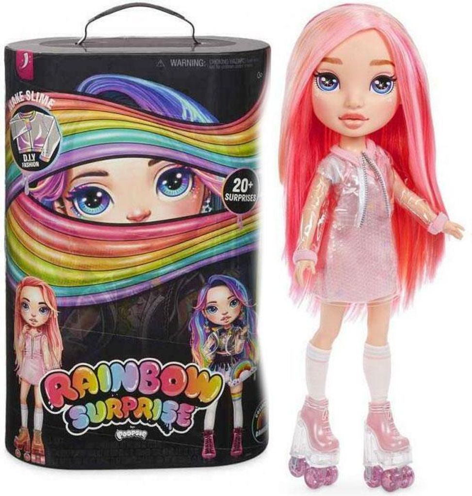 Bábika MGA Poopsie Rainbow High Surprises Pixie Rose Pink