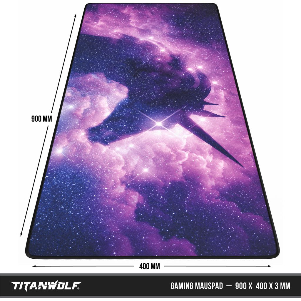 Titanwolf Gaming Mauspad XXL, 900 x 400 x 3 | Kaufland.de