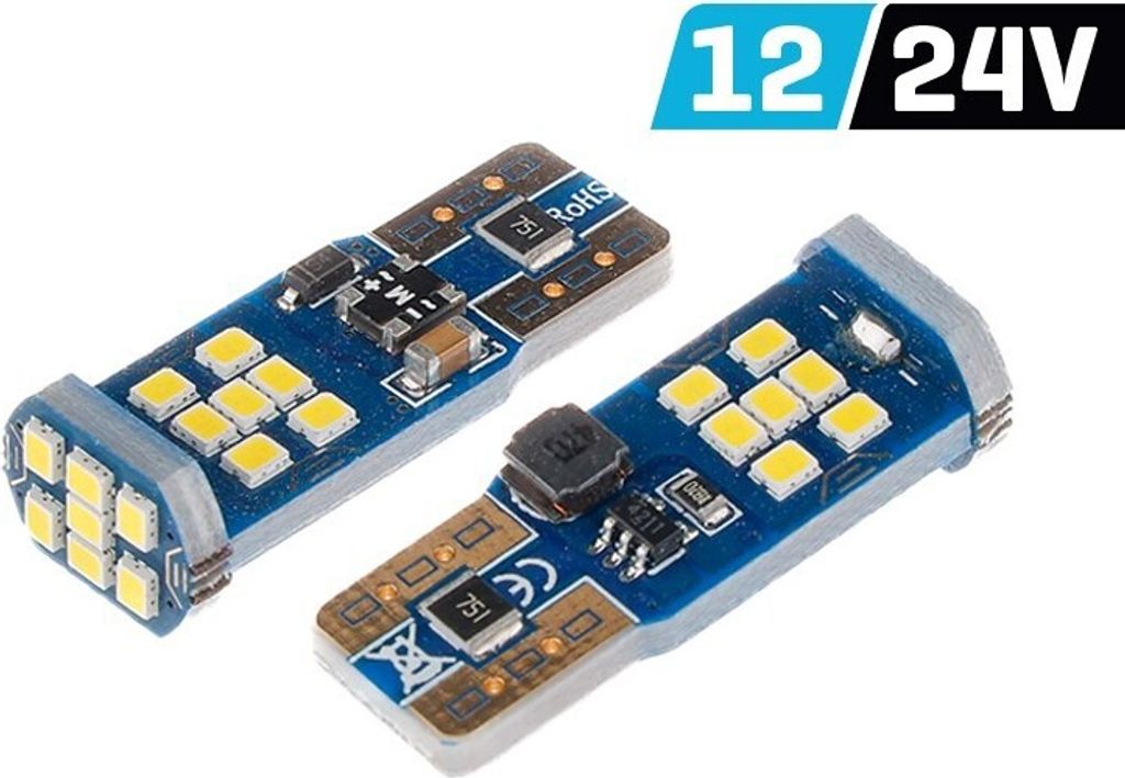 VISION W5W (T10) 12/24V 21x 2016 SMD LED | Kaufland.cz