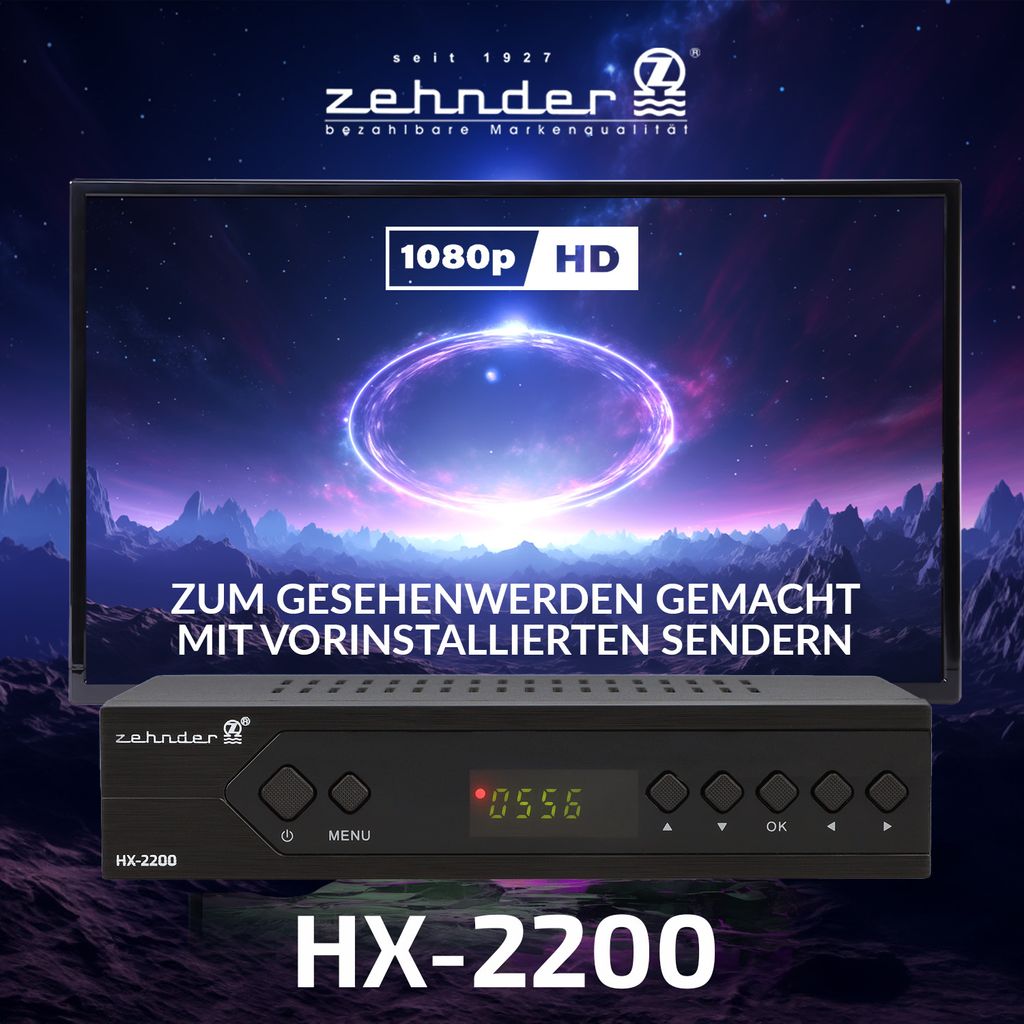 Zehnder HX-2200 Sat Receiver mit | Kaufland.de