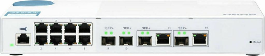 QNAP QSW-M408-2C - Switch - managed - 2 x 10 Gigabit SFP+