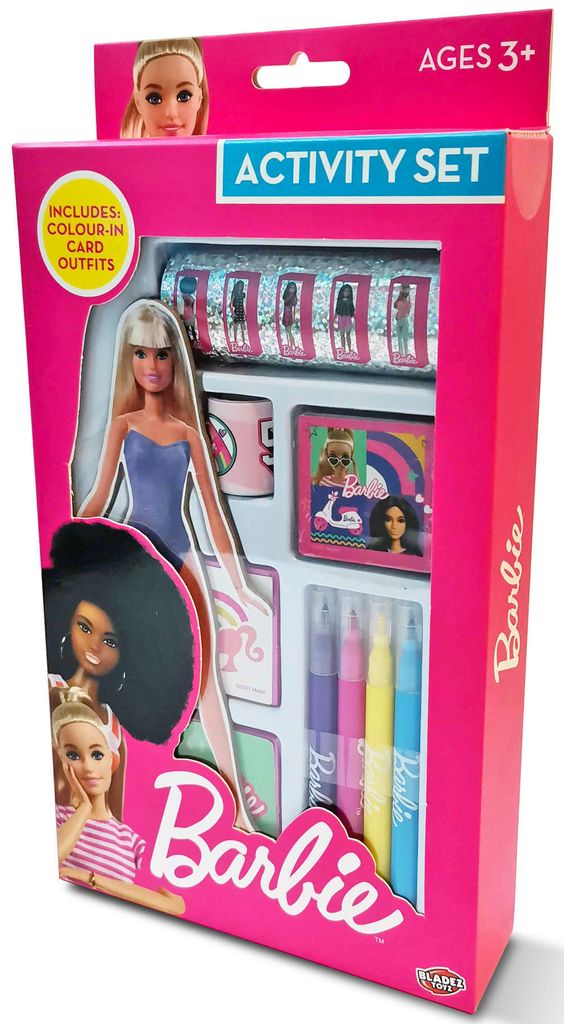 Barbie Kreativ-Set Outfits erstellen + Marker | Kaufland.de