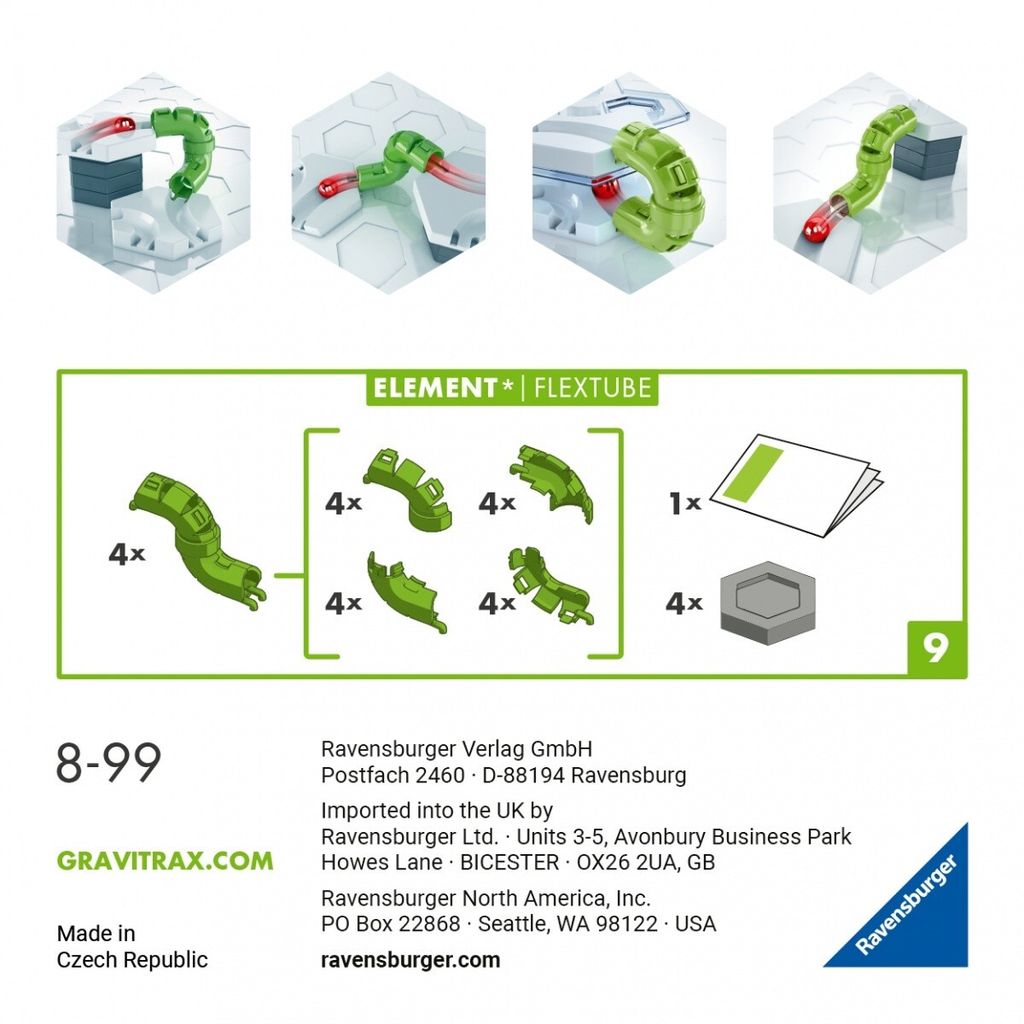 GraviTrax Element FlexTube Ravensburger 22429 | Kaufland.sk