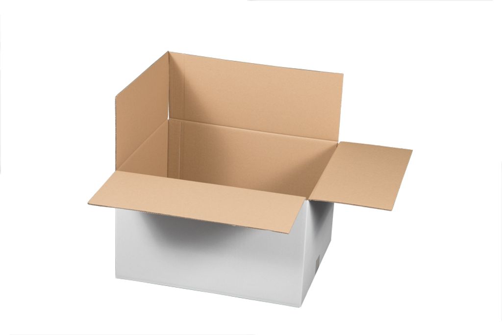 10x Faltkarton 500x400x300mm - stabil weiß | Kaufland.de