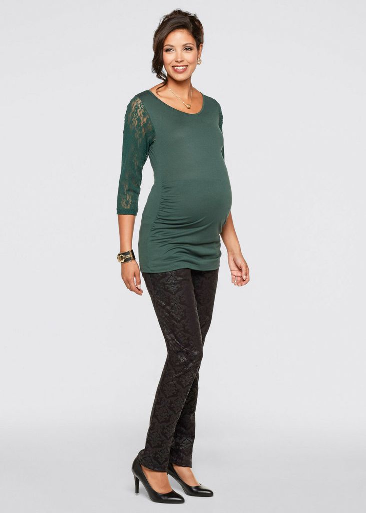 Umstandsmode Jeans Schwarz mit Motiv | Kaufland.de