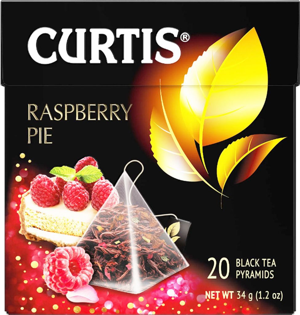 Curtis schwarzer Tee Raspberry Pie 20 | Kaufland.de