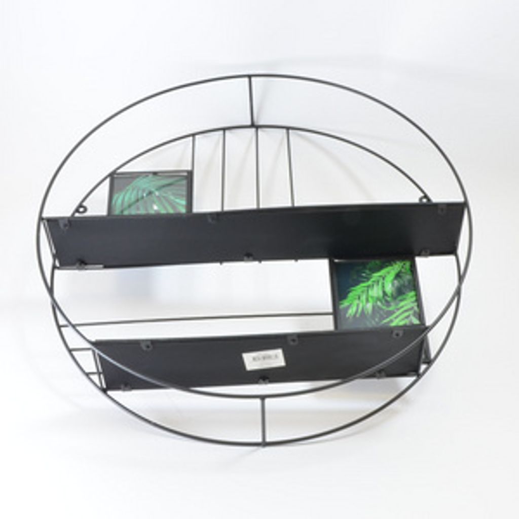 Wandregal Metall Rund Ø 47 cm mit 2 | Kaufland.de