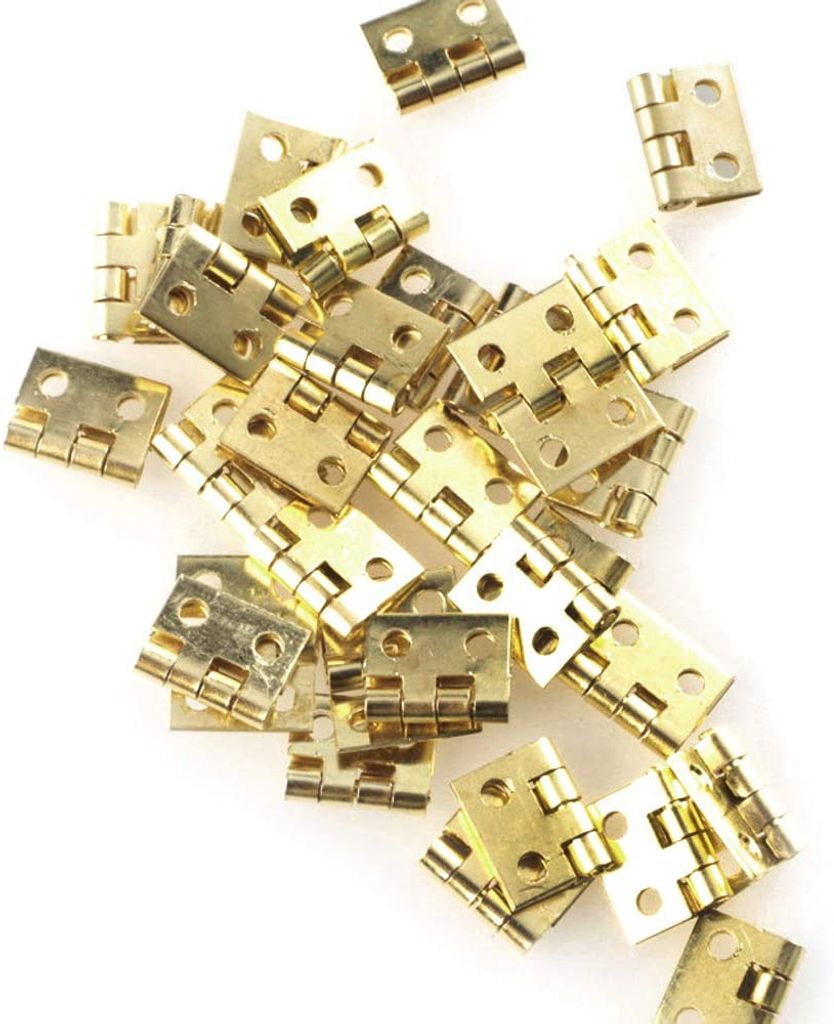 50 Stück Mini Scharniere Scharniere Klein | Kaufland.de