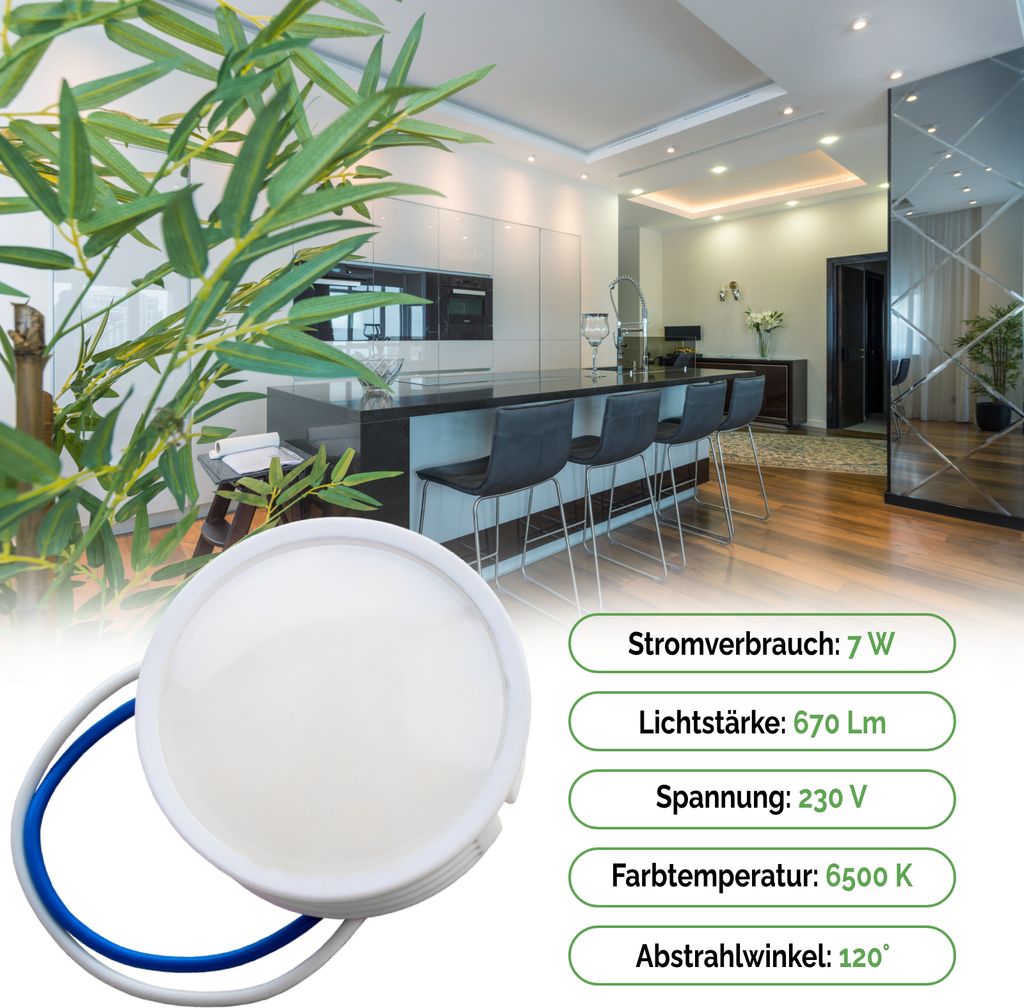 LUMILED 10x Module LED INSERT 7W (60 Watt) | Kaufland.de