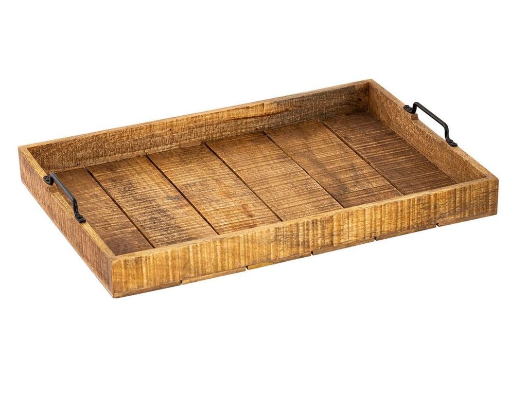 Holztablett Serviertablett XXL 57x39cm | Kaufland.de