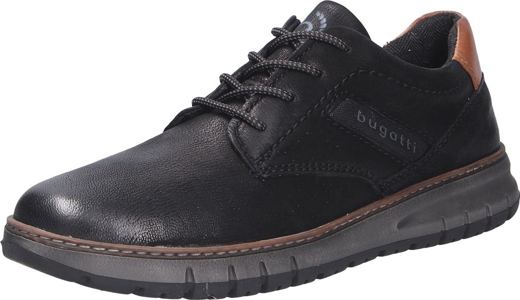 bugatti pánské šněrovací boty, černé(black), velikost 43