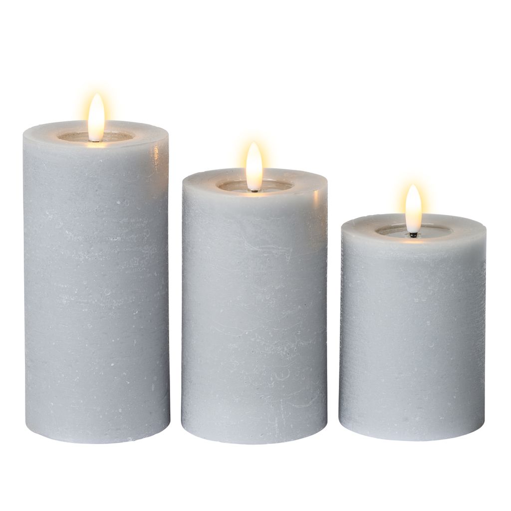 Meisterhome® 3er-Set Flammenlose LED Kerzen | Kaufland.de
