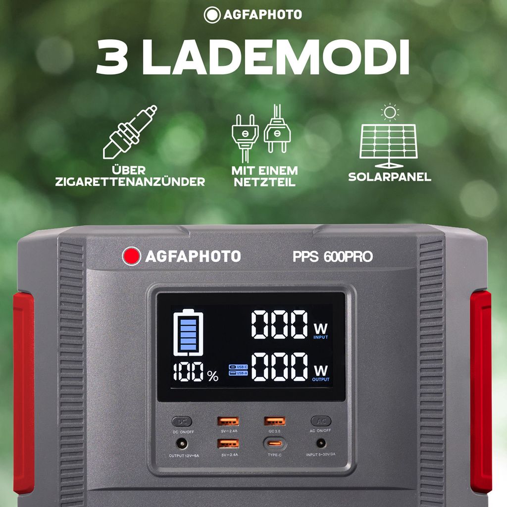 AgfaPhoto Power Station PPS 600 Pro 644 Wh | Kaufland.de