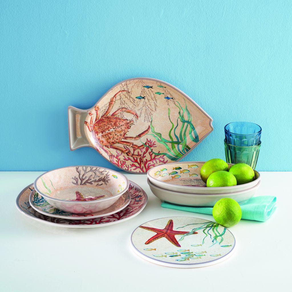 Kulatá melaminová mísa na salát Sea Life - 28 | Kaufland.cz