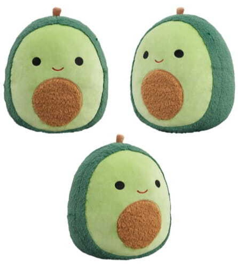 Squishmallows Fuzzamallow Plüschtier Maskottchen Avokado