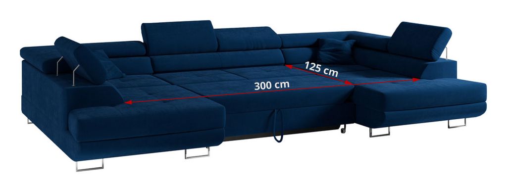 MKS MEBLE Ecksofa - U-Form Couch mit | Kaufland.de
