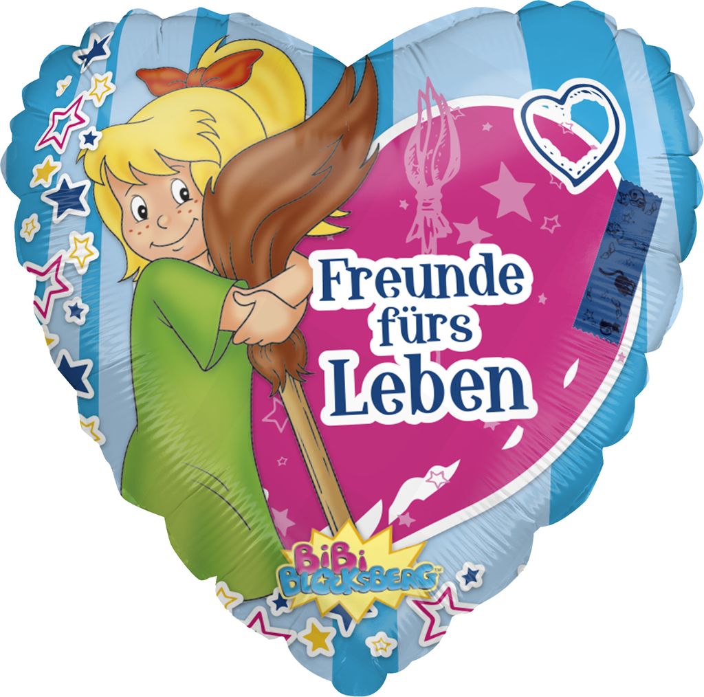 Bibi Blocksberg Folienballon - Herz "Freunde | Kaufland.de