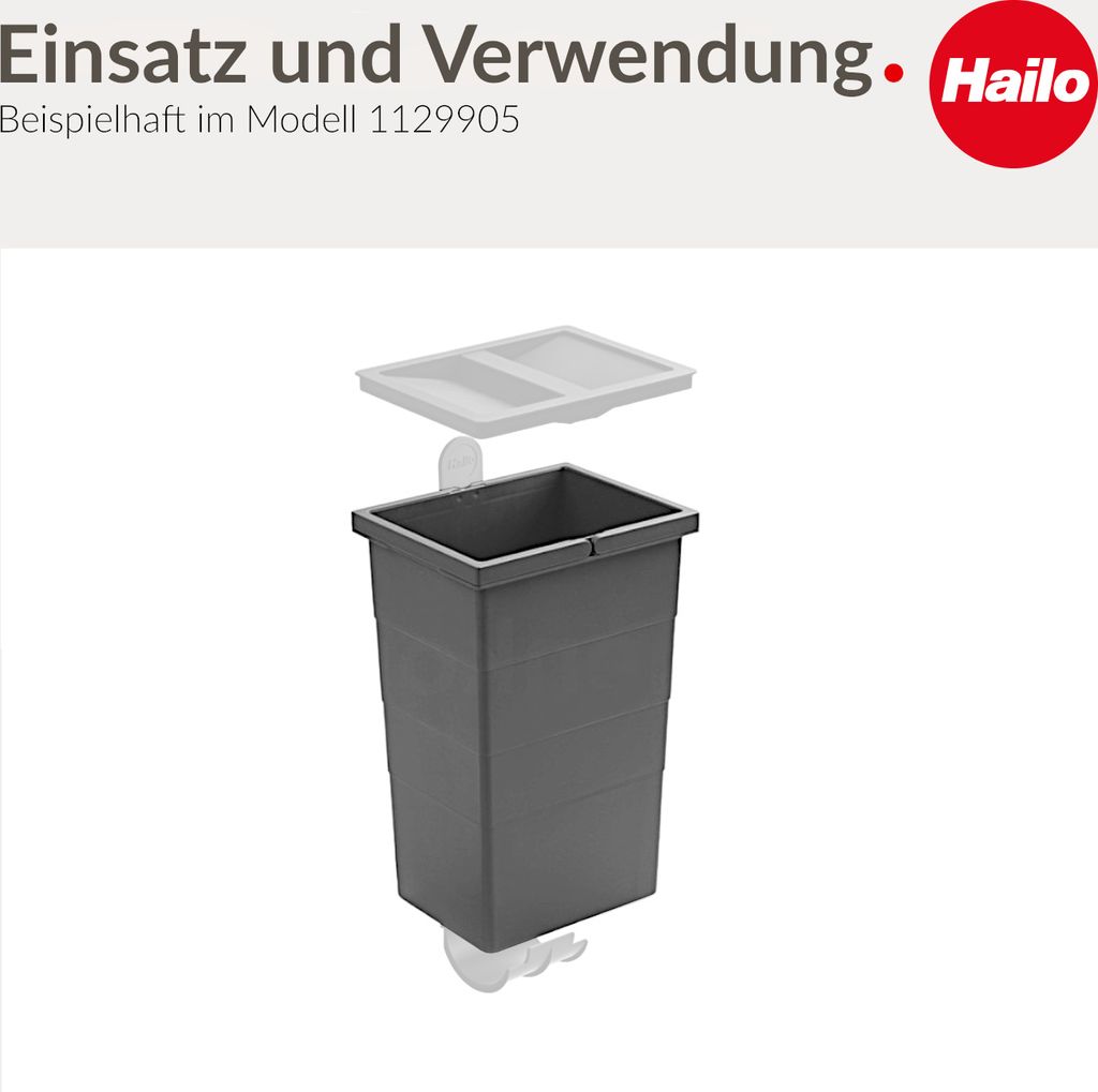 HAILO 1220359 Inneneimer 13 Liter in | Kaufland.de