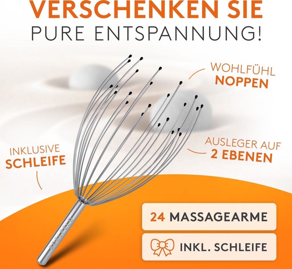 EDELFELD Kopfmassage Spinne mit 28 Fingern | Kaufland.de