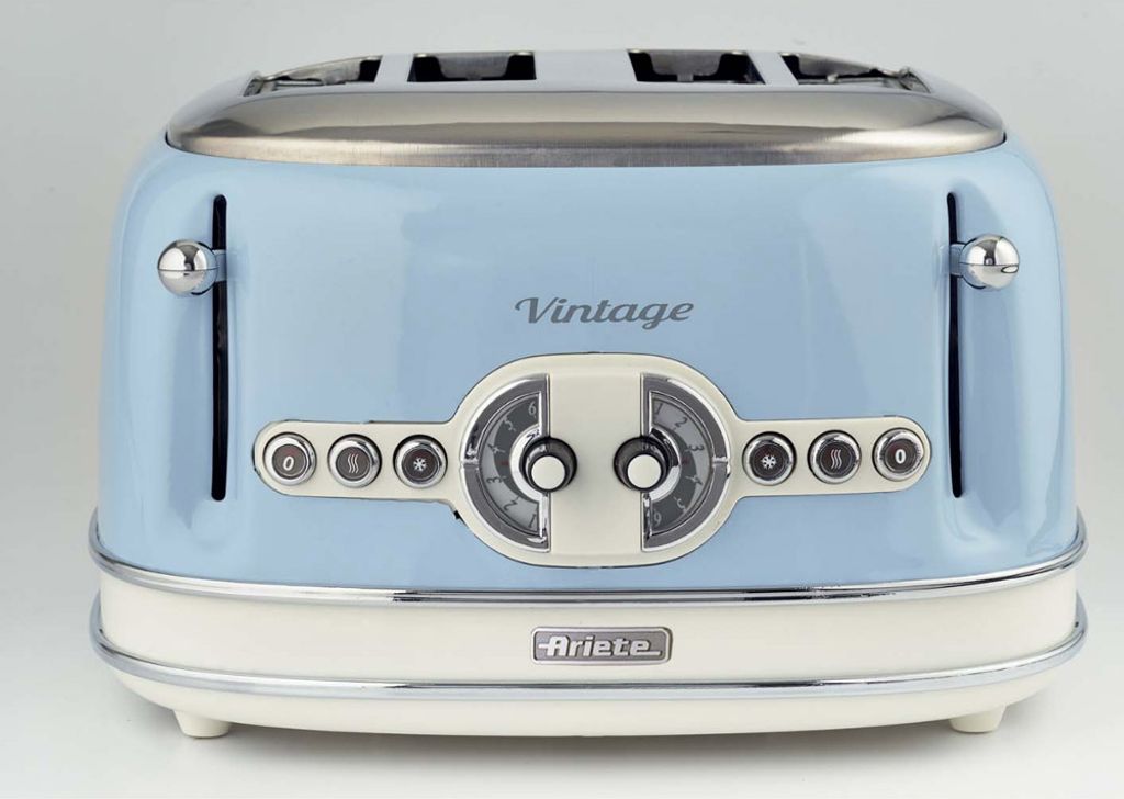 Ariete Vintage 4-Schlitz-Toaster blau Toaster | Kaufland.de