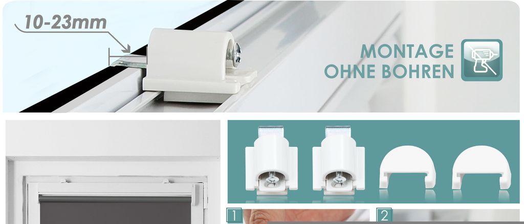 Elektrische Rollos ohne Bohren, Elektrisches | Kaufland.de