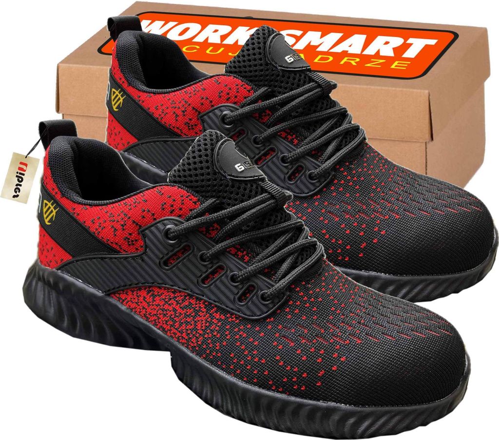 PÓŁBUTY OCHRONNE TEXO-FLY RED S1 46 obuwie | Kaufland.pl