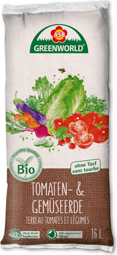 ASB Greenworld Bio Tomaten- und Gemüseerde | Kaufland.de