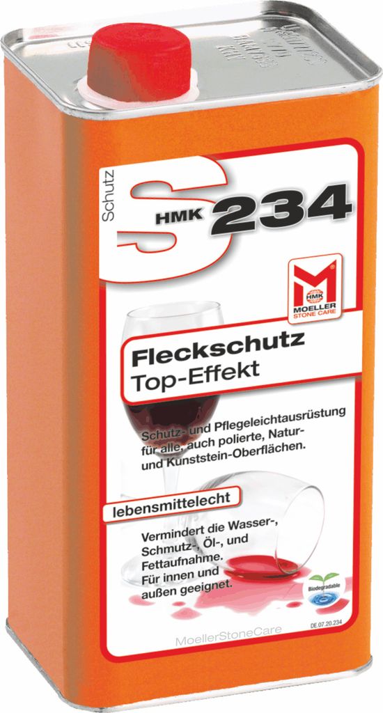 Fleckschutz Top-Effekt, Naturstein Imprägnierung, HMK S234