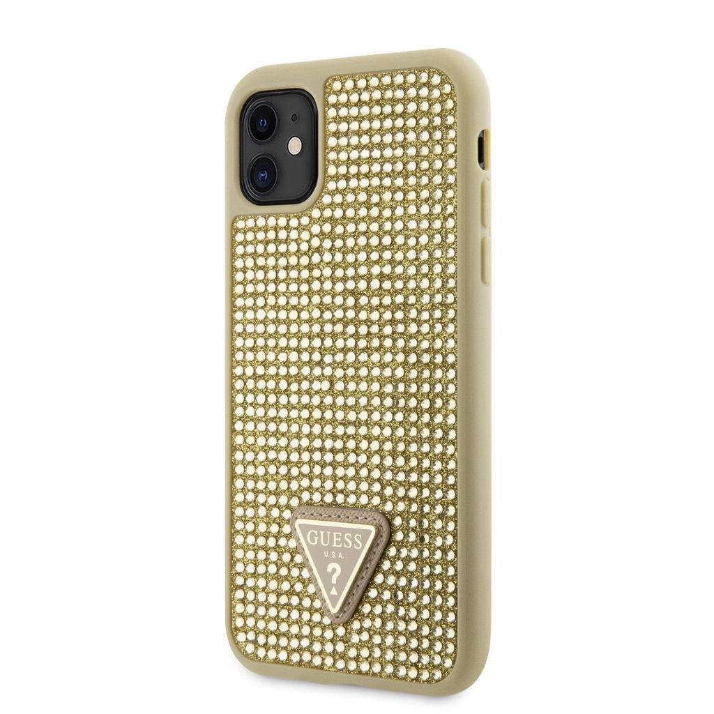 Guess Rhinestones Triangle Metal Logo Case | Kaufland.de
