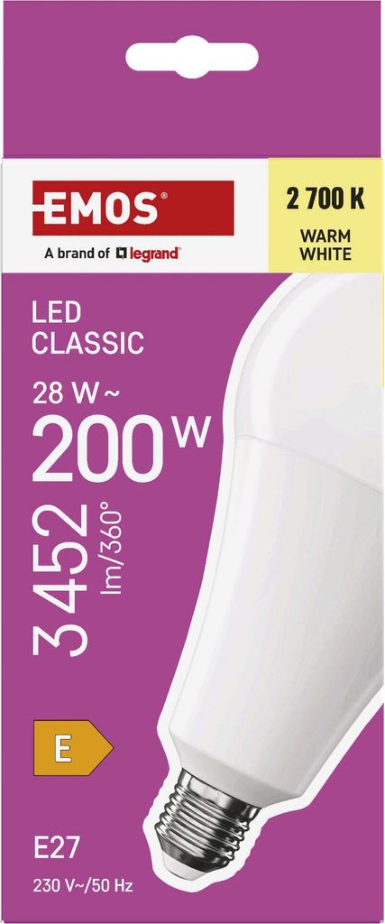 EMOS LED Lampe A95-Birne, 28W Ersatz für 200W | Kaufland.de