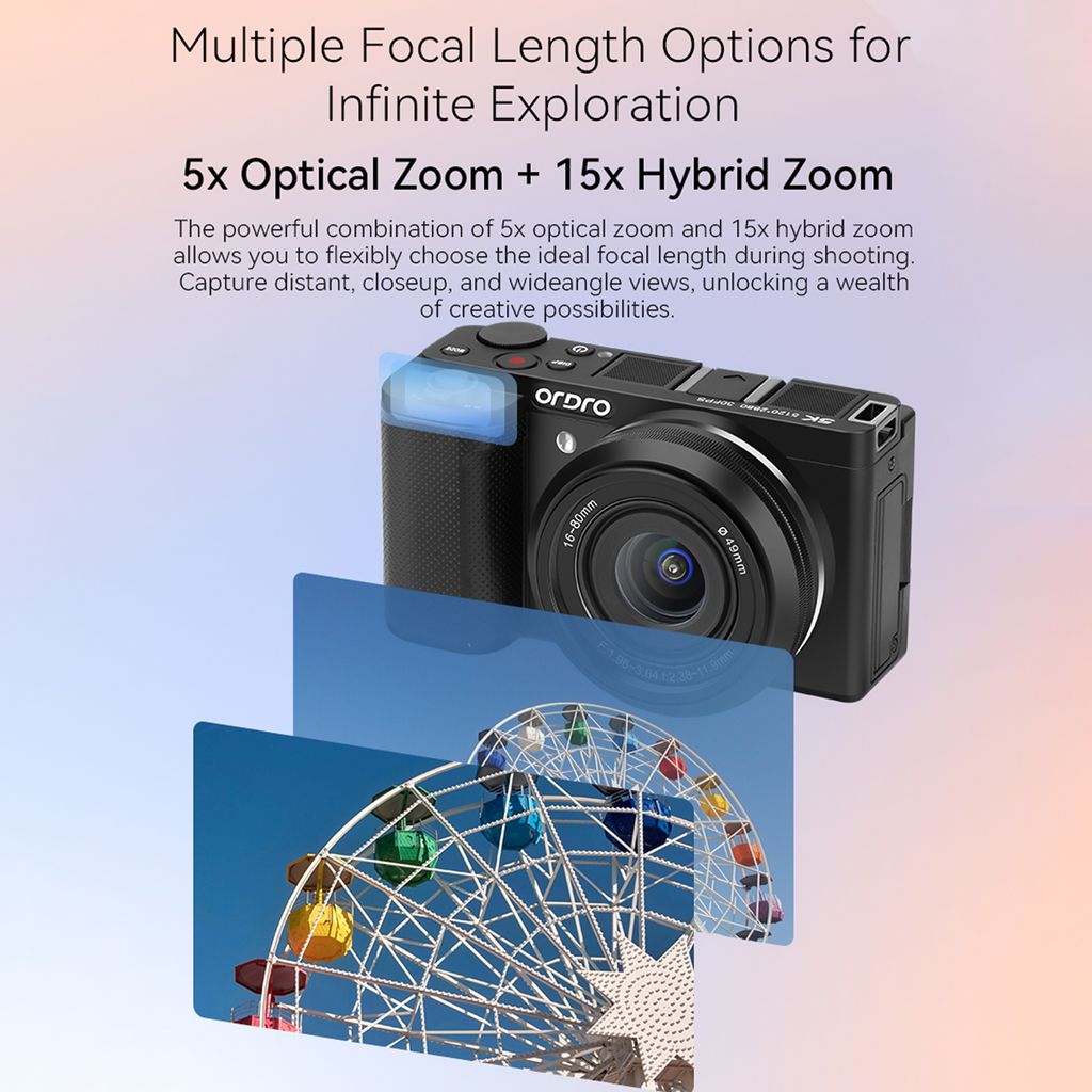 ORDRO G930 5K 30fps Digitalkamera 64MP WiFi | Kaufland.de