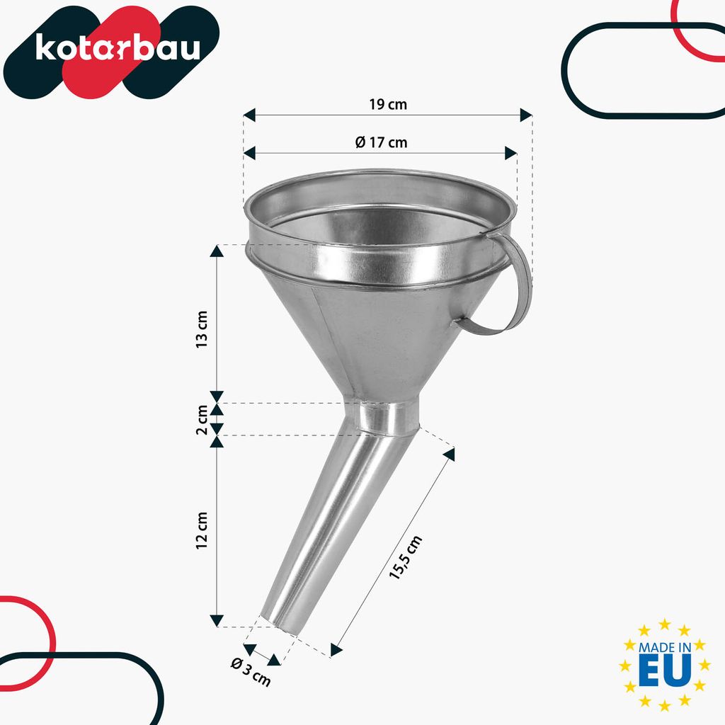 KOTARBAU Lievik na benzín Nádržový lievik 170 | Kaufland.sk