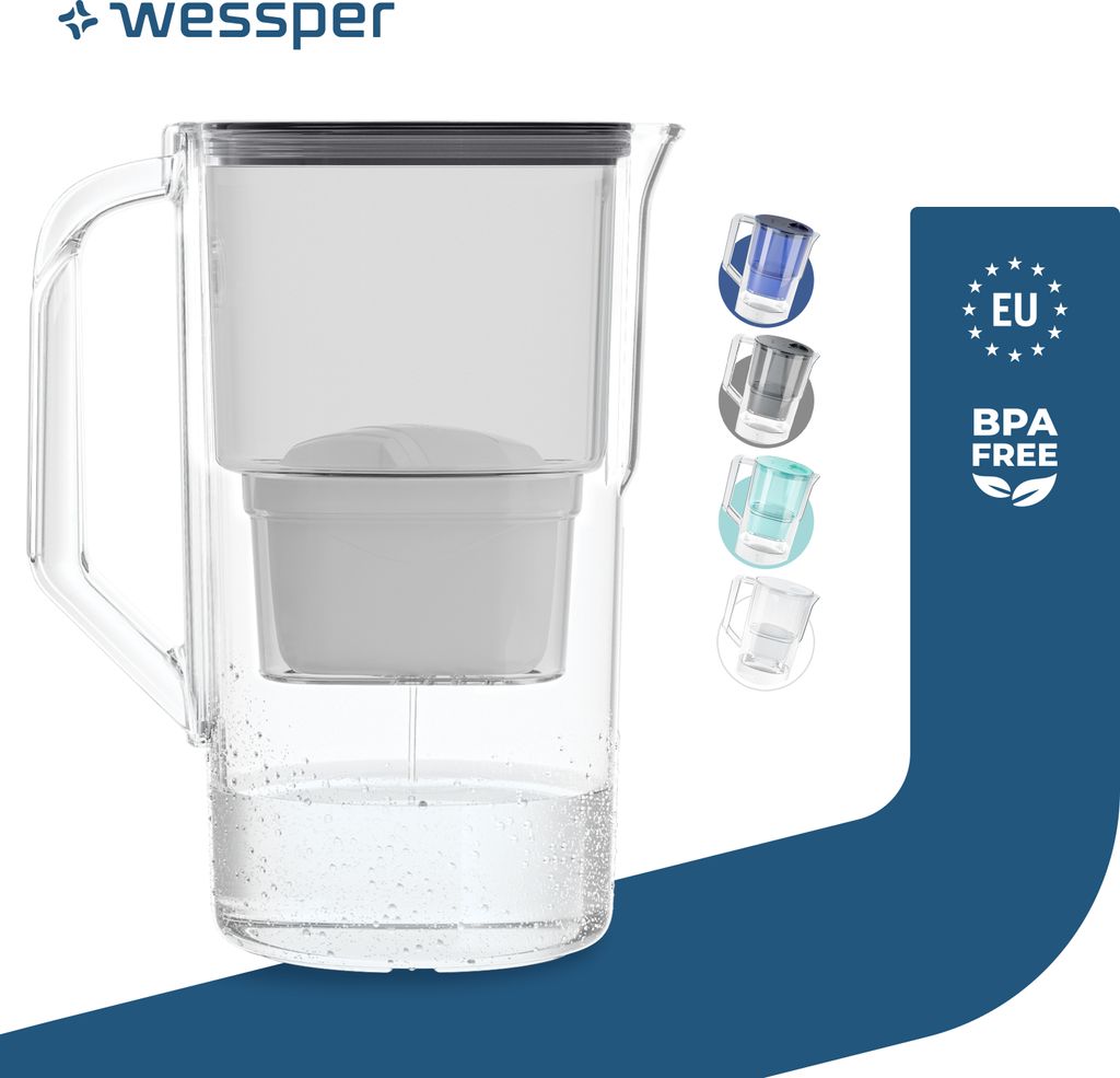 Filtrační konvice Wessper 2,8 l Brita Maxtra + černý filtr