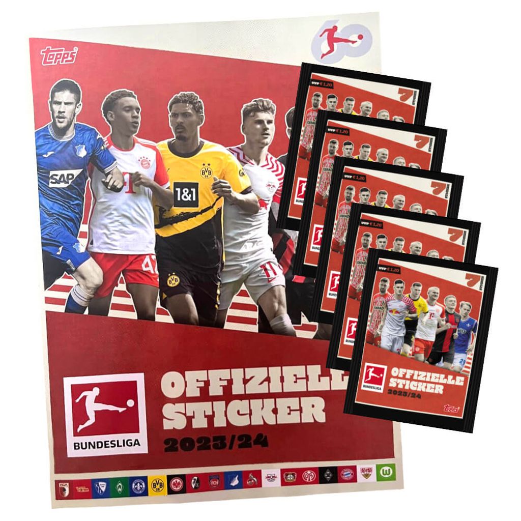 Topps Bundesliga Sticker 2024 - Fußball | Kaufland.de