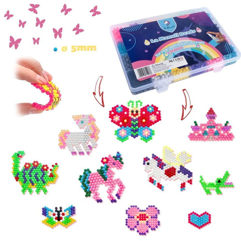 Vodní korálky La Manuli – 3300 ks, 24 barev, | Kaufland.cz